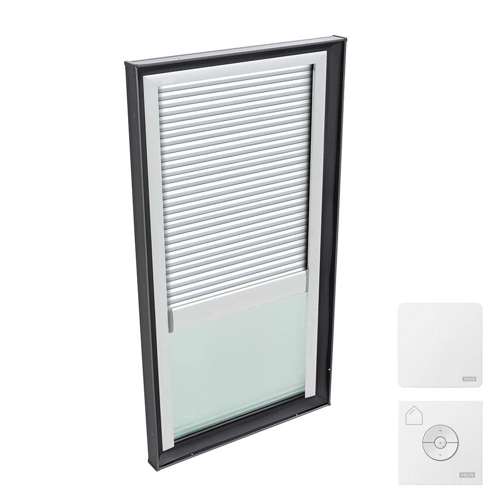 VELUX 22-1/2 in. x 46-1/2 in. Fixed Curb Mount Skylight with Laminated ...