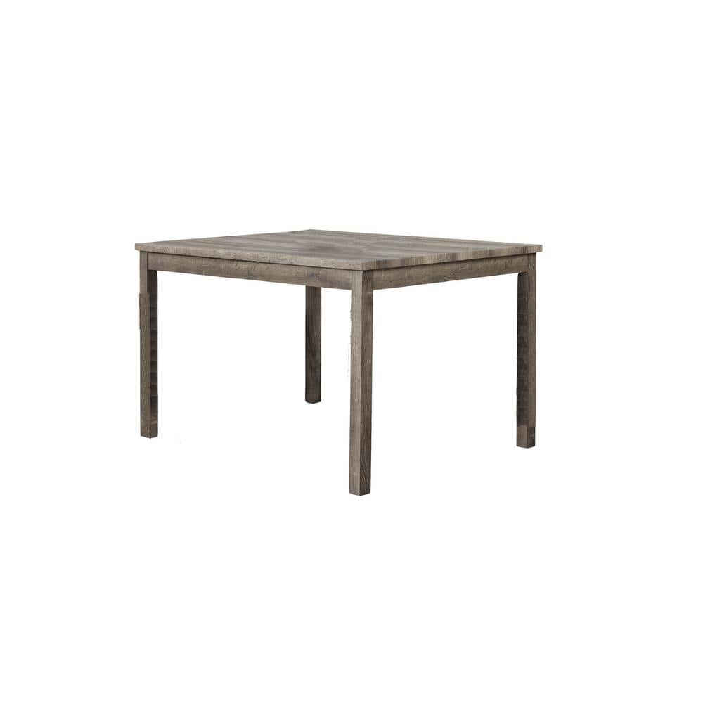 Best Master Furniture Svend 46 in. Antique Natural Oak Rectangular ...