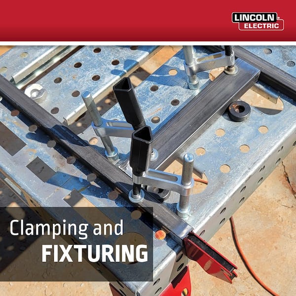 Welding Table Accessories Lincoln Electric K5442-1 F-Clamp Kit - 8 ...