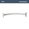 ClosetMaid Style+ 18 in. Satin Nickel Corner Closet Rod 2178 - The Home ...