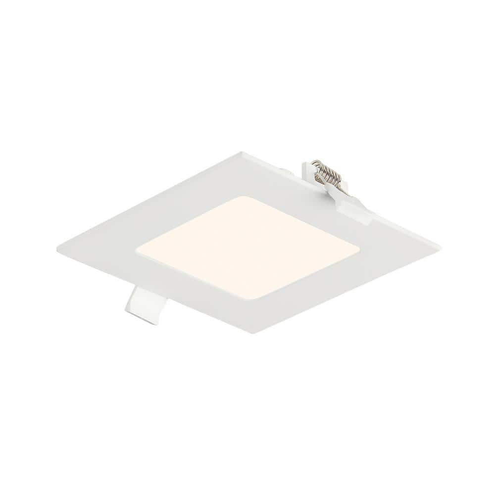 EnviroLite 4 in. Square 550 Lumens Selectable CCT Integrated LED ...