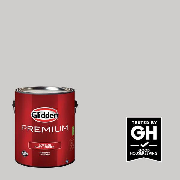Glidden Premium 1 gal. PPG0996-2 Steely Gaze Eggshell Interior Latex ...