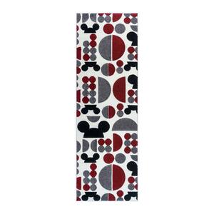 Disney Mickey Mouse Bravo Toss White/Red 8 ft. x 10 ft. Geometric ...