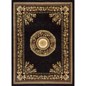 Home Dynamix Optimum Black/Multi 8 ft. x 10 ft. Indoor Area Rug 1-11023-450
