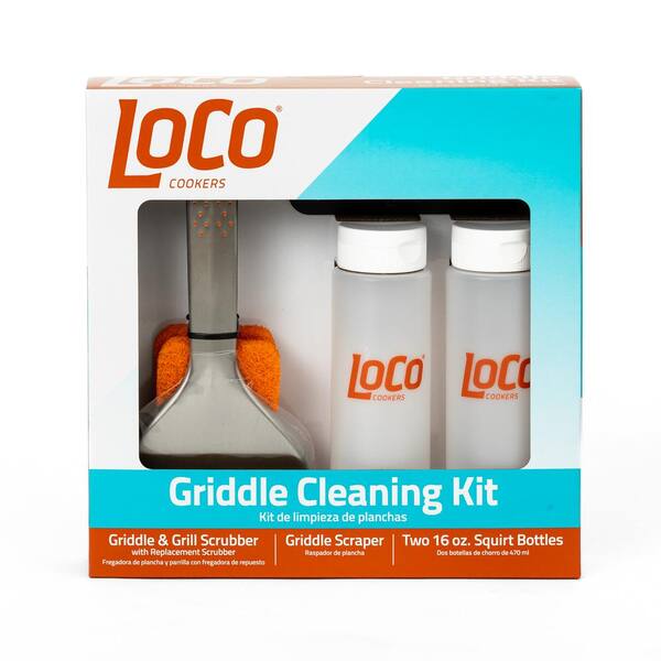 LOCO Griddle Cleaning Cooking Accessory Kit 2023050268 - The Home Depot