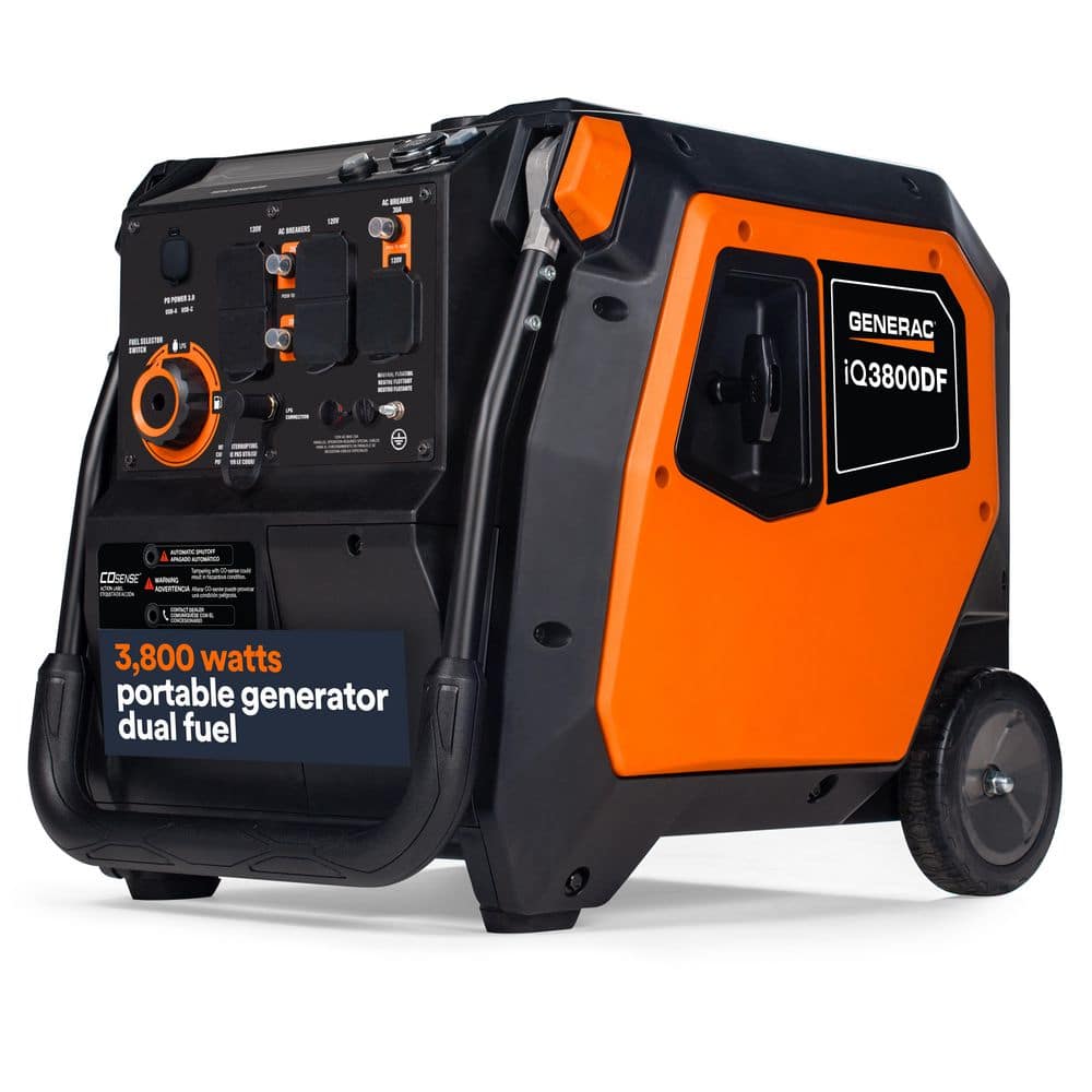 Generac Generac 3800 Peak Watts/3000 Running Watts Gas and Liquid ...