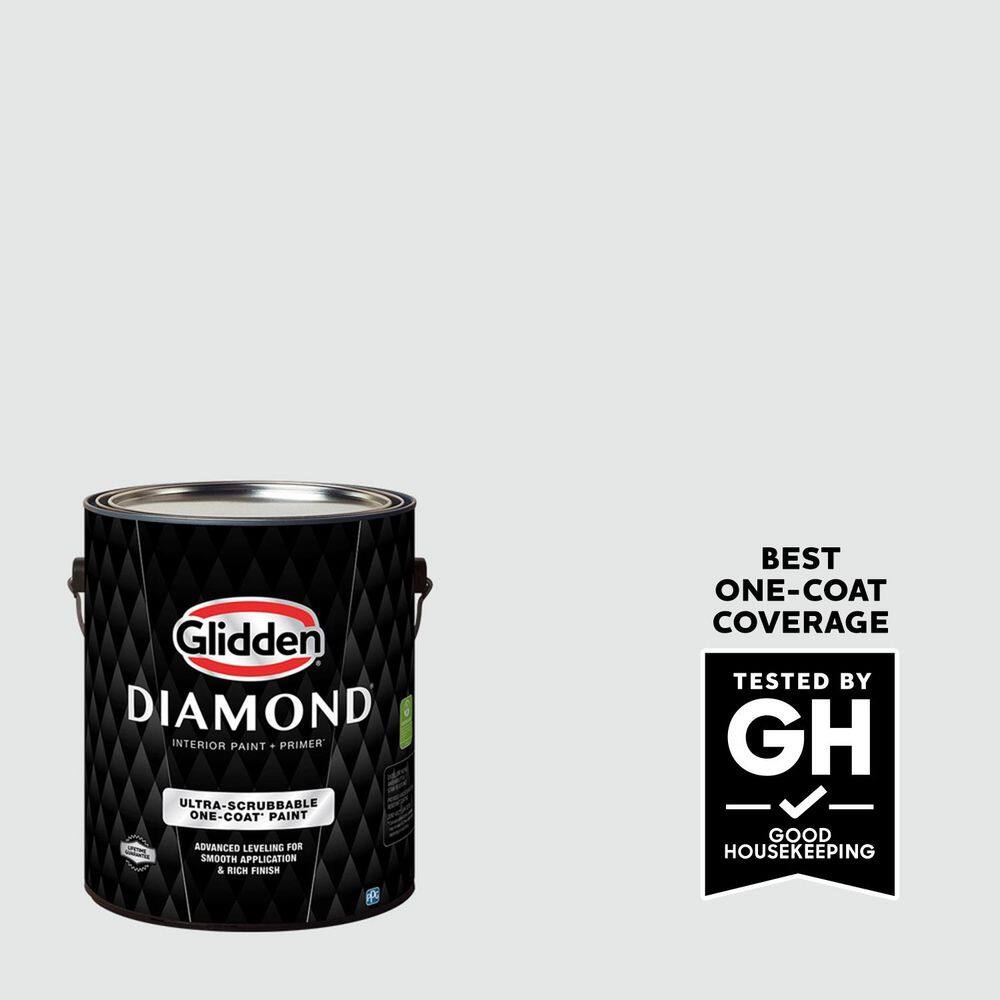Glidden Diamond 1 gal. PPG1013-1 Radisson Ultra-Flat Interior Paint ...