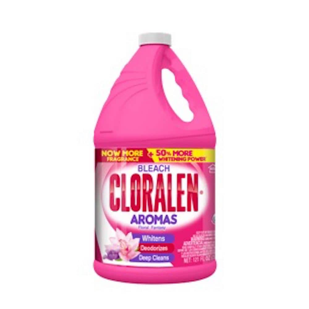 Cloralen 121 fl. oz. Regular Bleach Floral Fantasy 1766 - The Home Depot