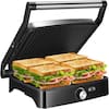 Lumme SW19 1200-Watt Black Panini Press Grill and Indoor Sandwich Maker ...