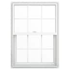 JELD-WEN 29.5 in. x 35.5 in. V-2500 Series White Vinyl Single Hung ...