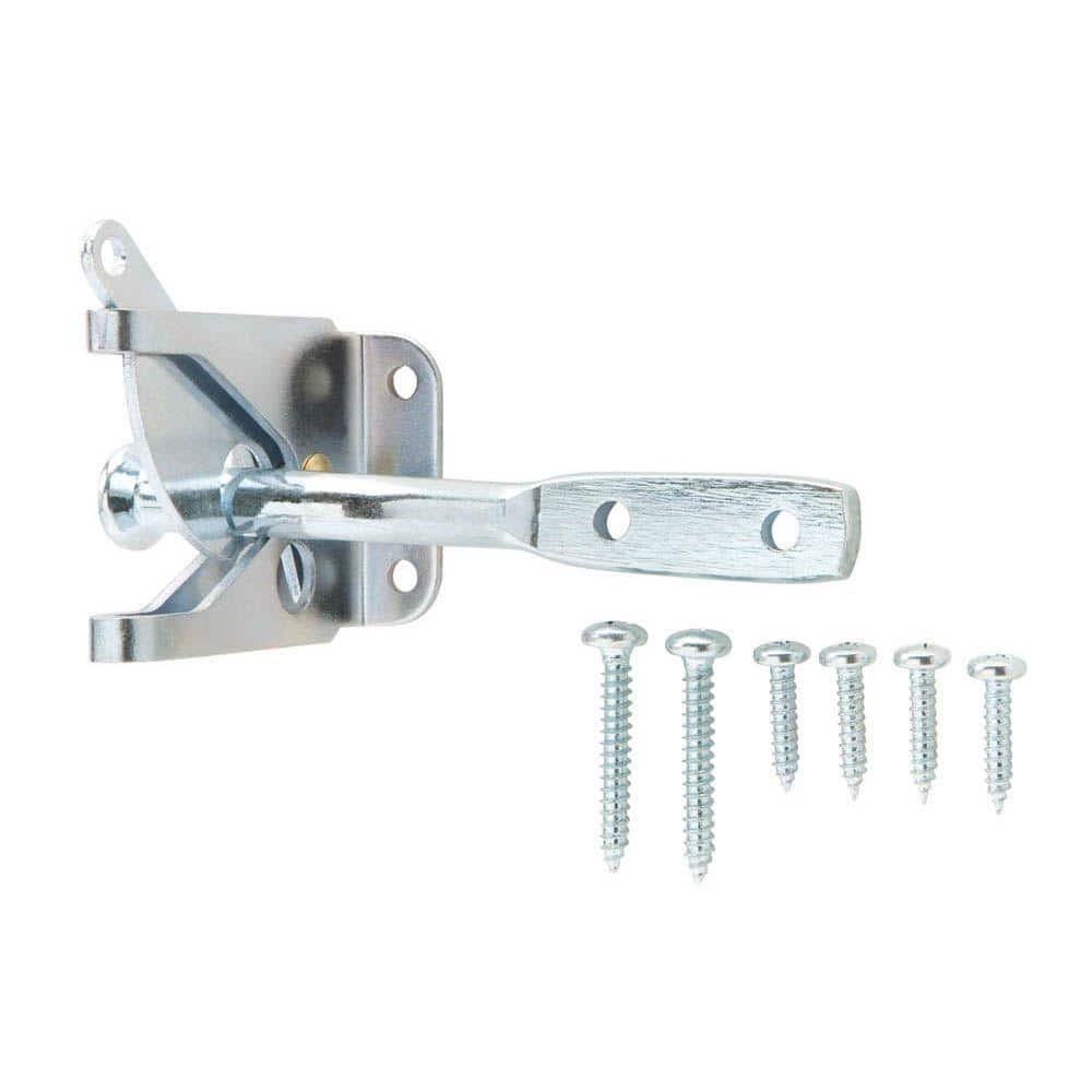 Everbilt Zinc-Plated Gate Latch 24406 - The Home Depot