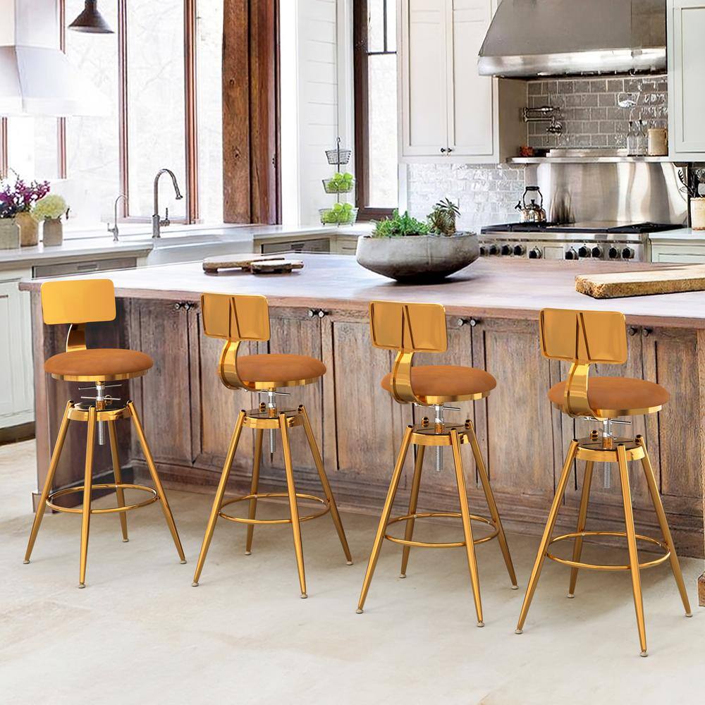 Barstool with gold legs store