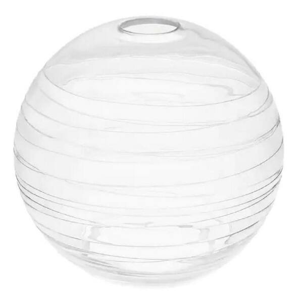 PRIVATE BRAND UNBRANDED 2-1 in./4 in. LG Textured Glass Globe 861415 ...