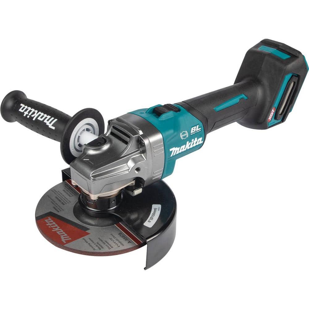 Makita 40V Max XGT Brushless Cordless 6 in. Angle Grinder, with ...