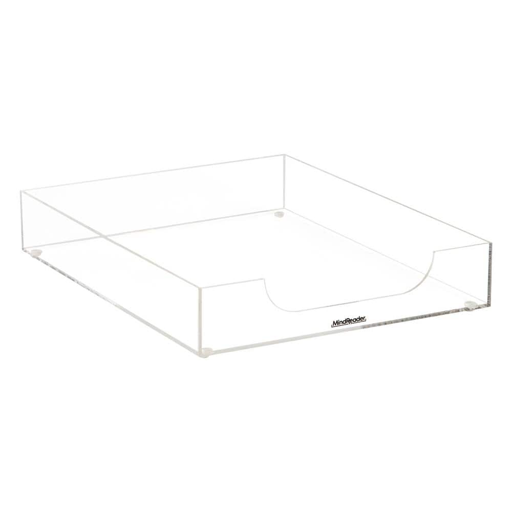 Mind Reader Paper Tray, Desktop Organizer, File Storage, Modern, Office ...
