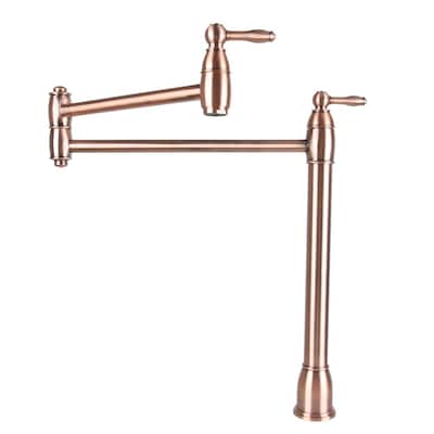 Deck Mount - Pot Fillers - Kitchen Faucets - The Home Depot