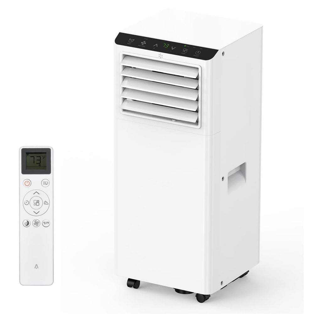 8000 BTU 5000 BTU(DOE SACC) Portable Air Conditioner Cools 350 sq. ft ...