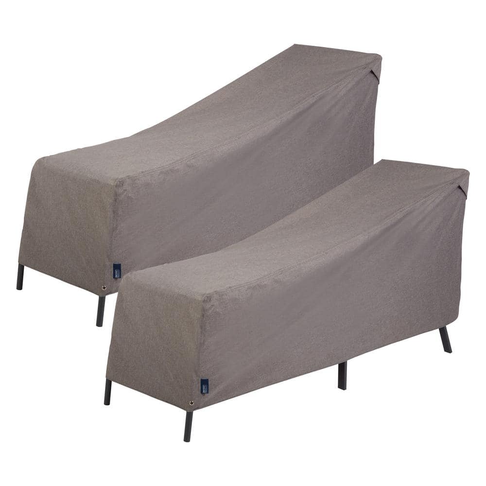 MODERN LEISURE Garrison 65 in. L x 28 in. W x 29 in. H Patio Chaise ...