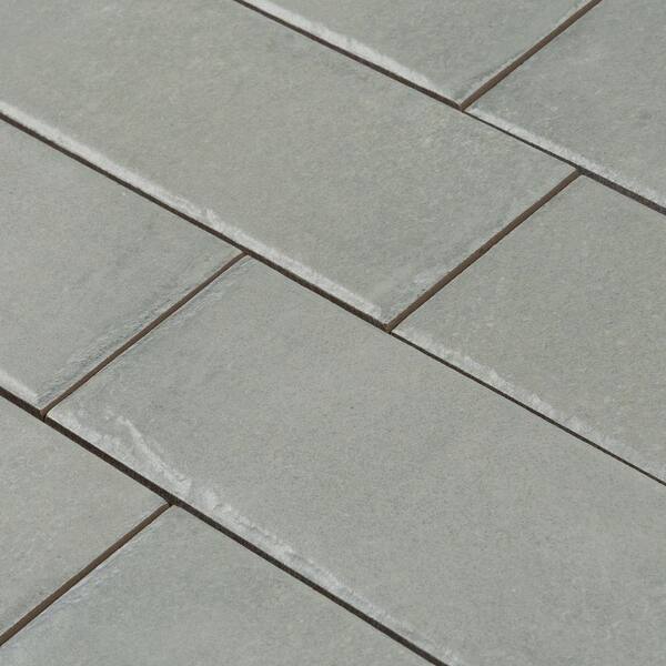Apollo Tile Cadence 3 in. x 16 in. Matte Sage Green Porcelain Subway ...