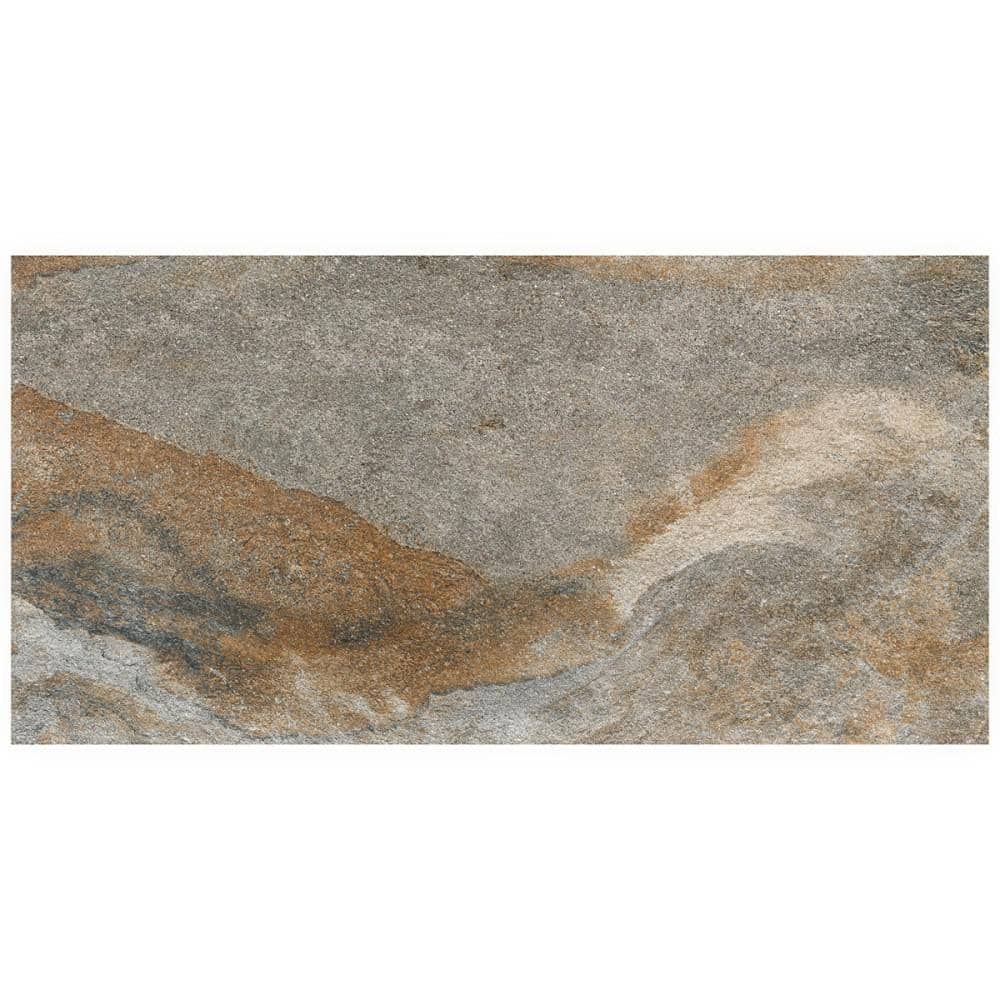 Ivy Hill Tile Dominion Iron Gray 4 in. x 0.35 in. Matte Limestone Look ...