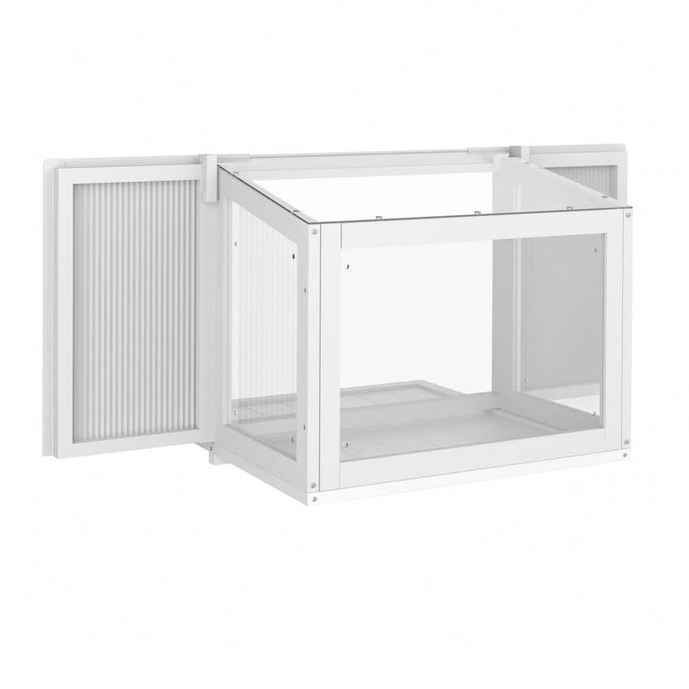 VEIKOUS Cat Catio Expandable Window Box Enclosure for Indoor Cats ...