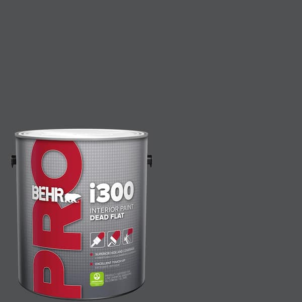 BEHR PRO 1 gal. #770F-6 Evening Hush Dead Flat Interior Paint PR31301 ...