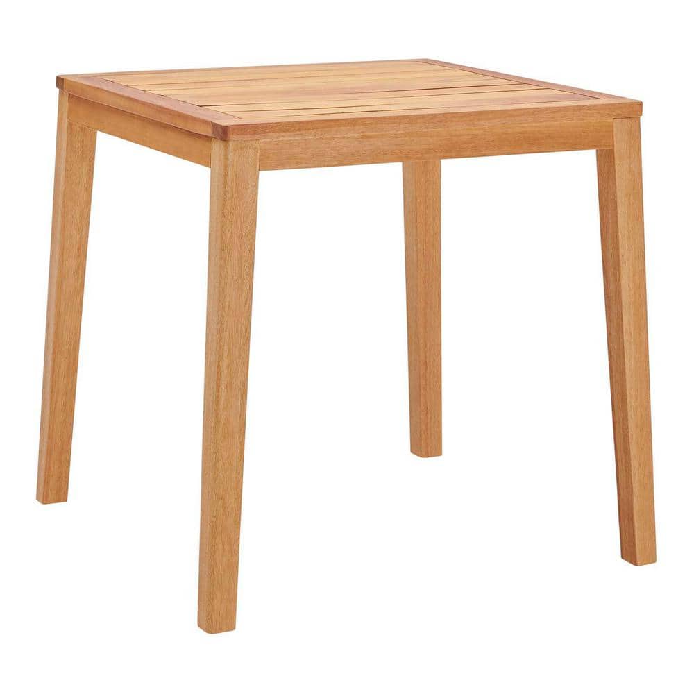 MODWAY Portsmouth Karri Wood Bar Height Outdoor Dining Table In Natural modway-portsmouth-karri-wood-bar-height-outdoor-dining-table-in-natural