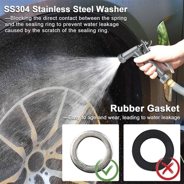 Trigger Spray Nozzle 360 Degree Patterns Flexi Hose Trigger Nozzle ...
