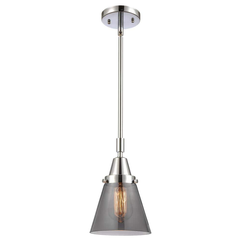 Innovations Cone 100-Watt 1-Light Polished Chrome Standard Mini Pendant ...