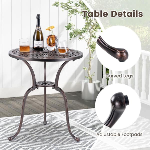 24 inch round patio table store