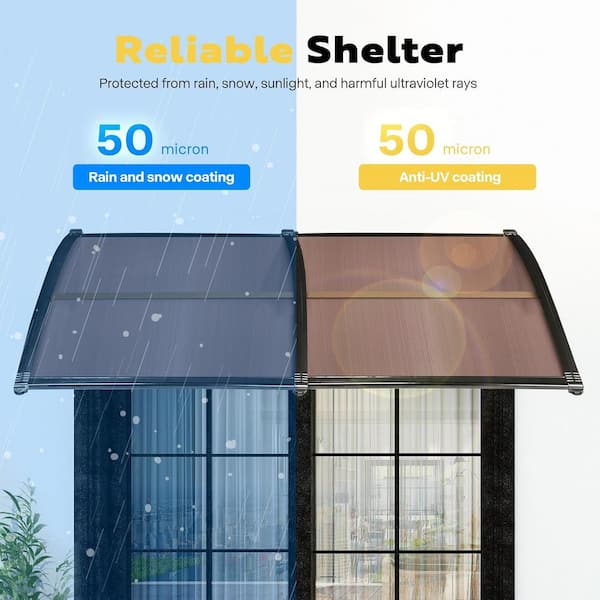 Solar Panel Window Awnings