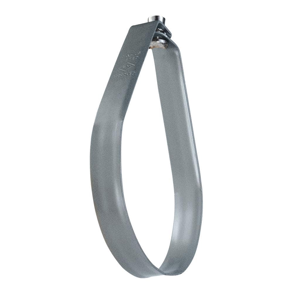 PLUMBFLEX 6 in. Swivel Loop Hanger for Vertical Pipe Support in Epoxy ...
