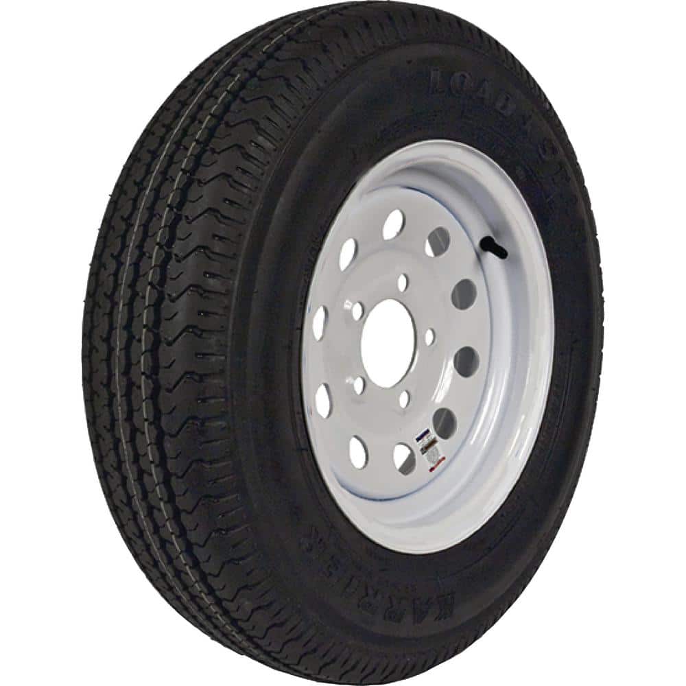 LOADSTAR ST175/80R-13 KR03 Radial 1480 lb. Load Capacity White Stripe ...