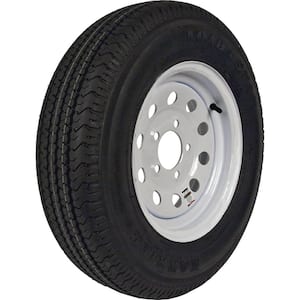 Loadstar 480-8 K371 745 lb. Load Capacity White 8 in. Bias Tire and ...