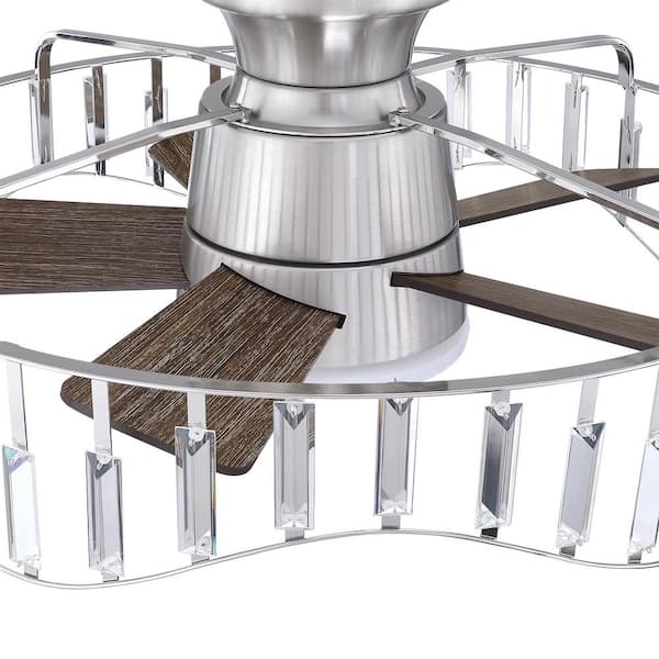 Casa Matrix Fan Brushed Nickel Harbor Breeze Aftonshire 52 In Brushed