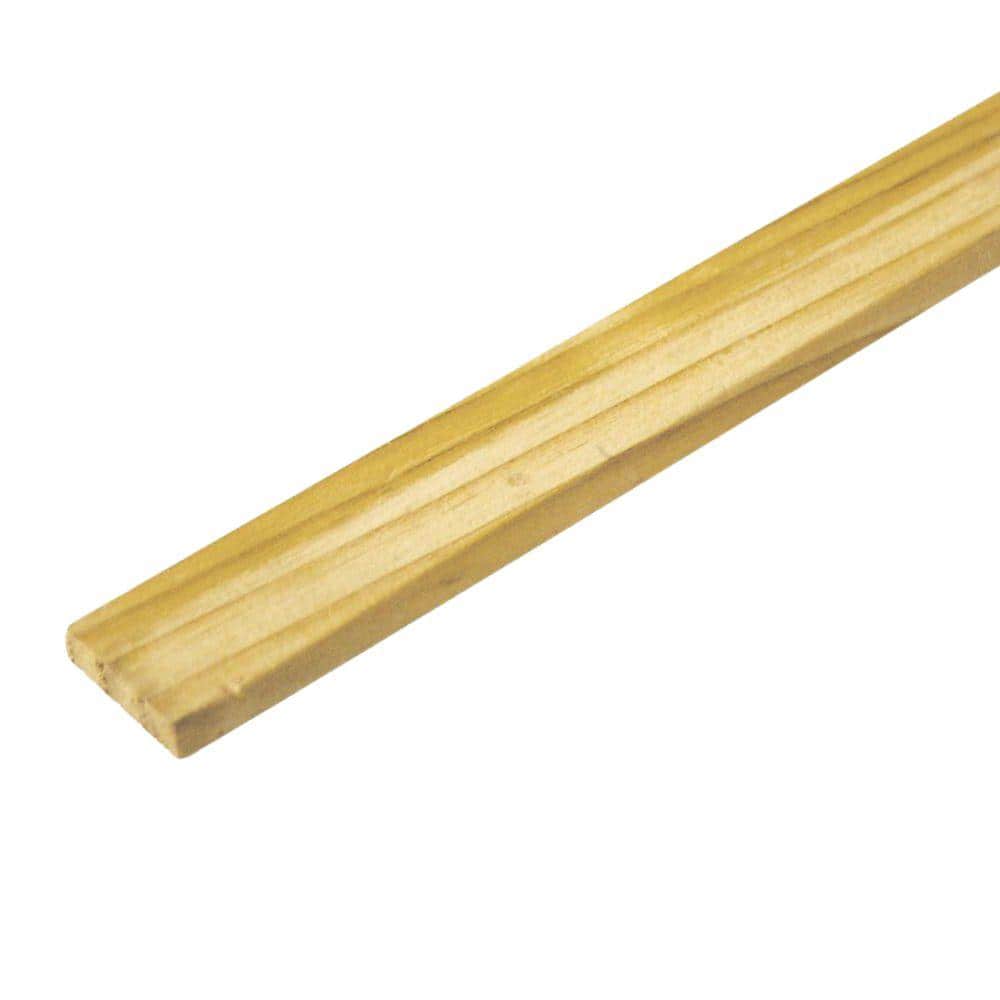 1 in. x 4 in. x 8 ft. Rough Pressure-Treated Board 556101 - The Home Depot