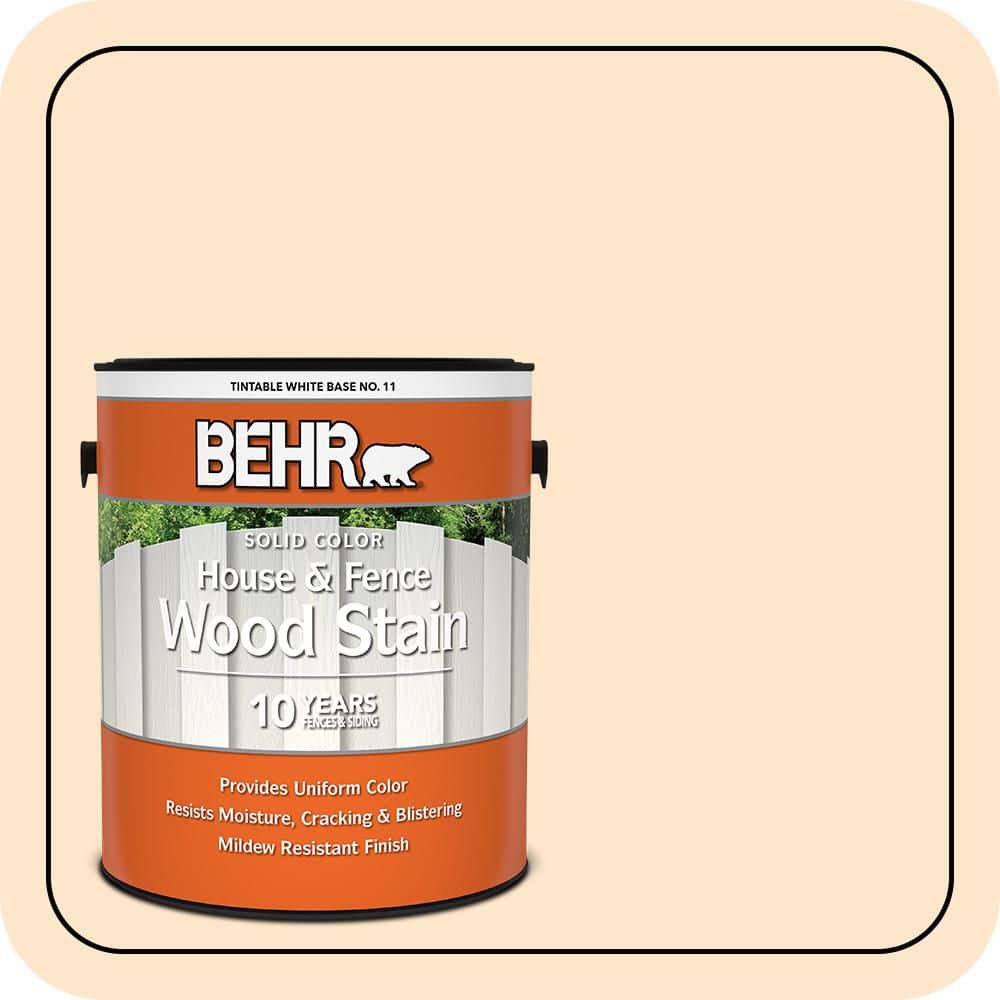 BEHR 1 gal. #310C-1 Kansas Grain Solid Color House and Fence Exterior ...