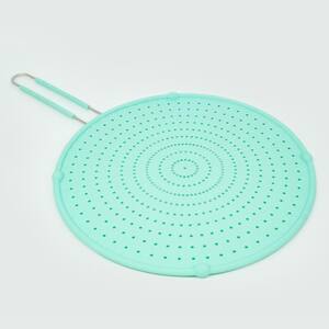 ExcelSteel 13 in. Silicone Splatter Screen with Non-Slip Grip 223 - The ...