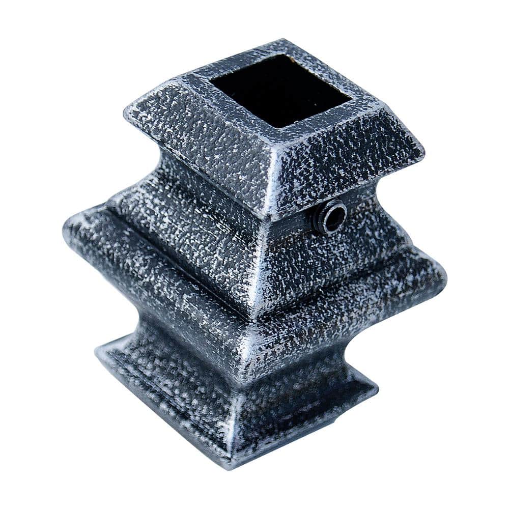 EVERMARK Stair Parts 1/2 in. Vintage Nickel Metal Knuckle Baluster ...