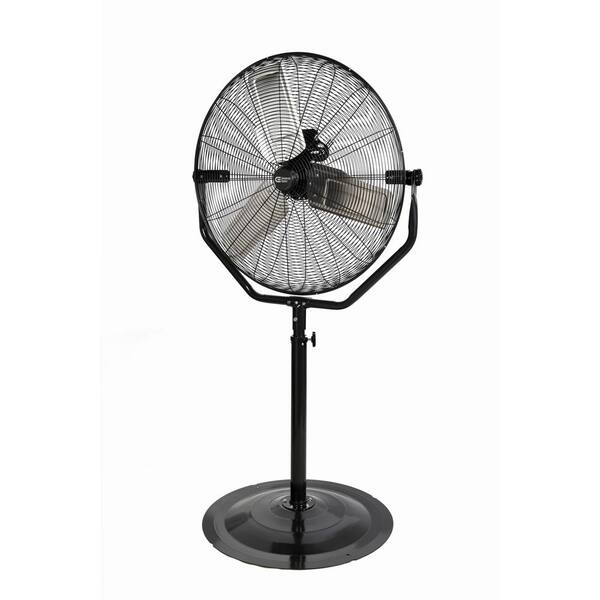 Commercial Electric Adjustable-Height 30 in. Easy-Assembly Pedestal Fan ...
