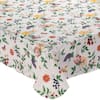Lintex Enchanted Garden 70 in. Round 100% Vinyl Tablecloth 328329 - The ...