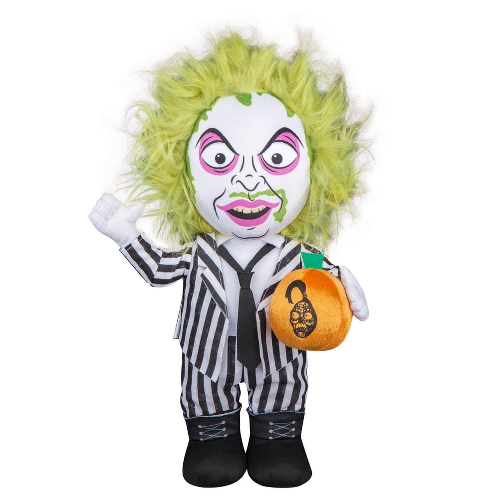 19 in. Stylized Beetlejuice Standing Halloween Greeter Sculpture G ...