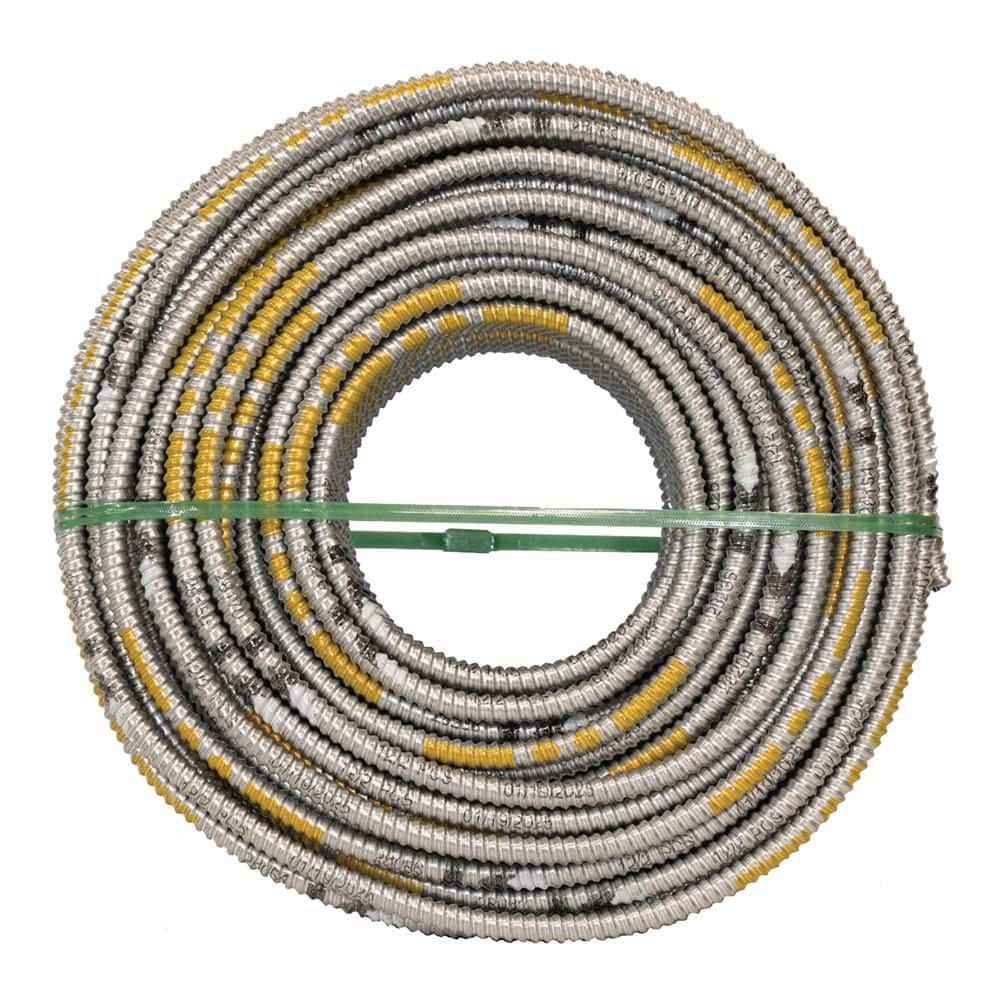 Cerrowire 250 ft. 12 / 2 Solid Copper MC-PCS Aluminum Armored Cable ...