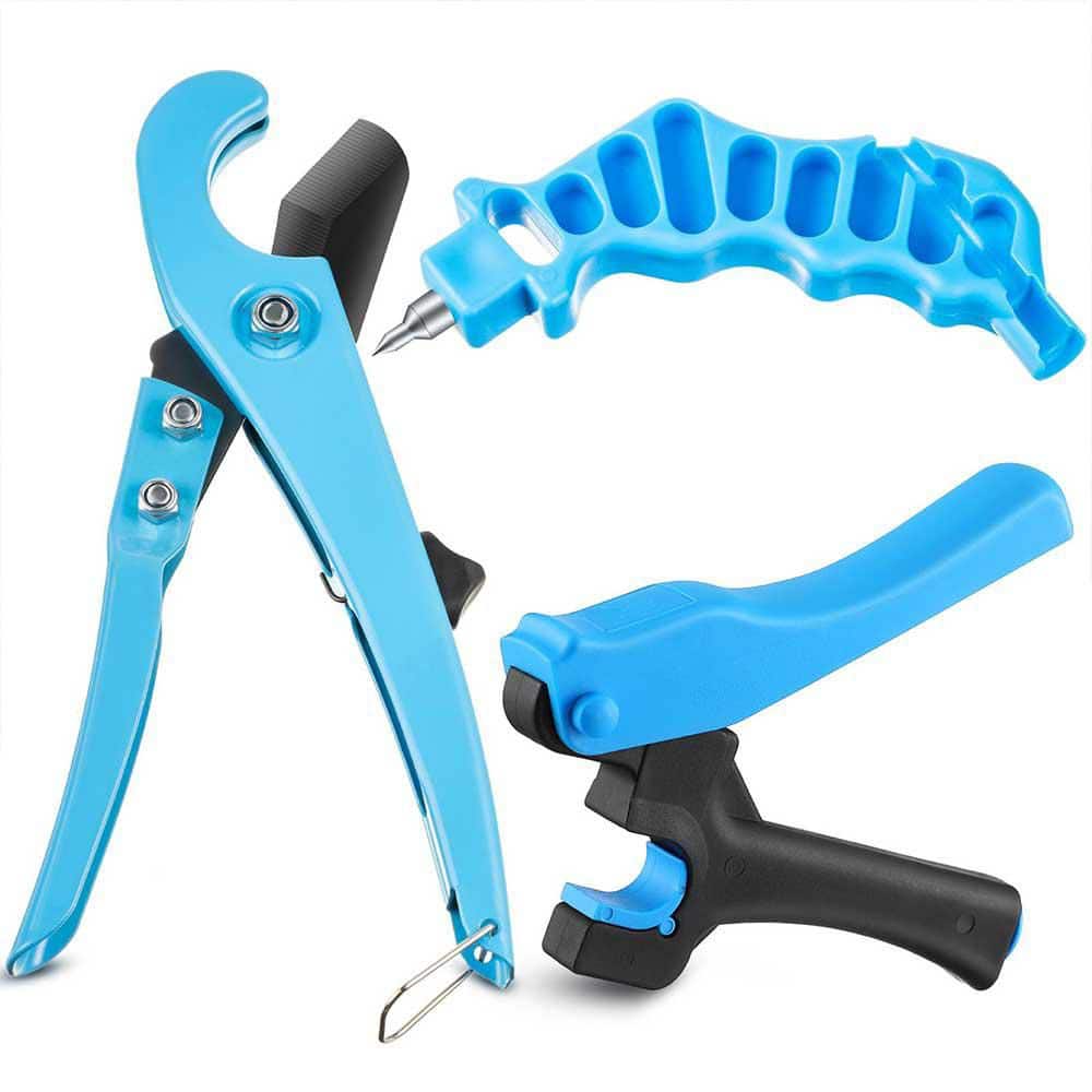 Oyezvary Drip Irrigation Tubing Cutter and Hole Punch Tool Set for PE ...