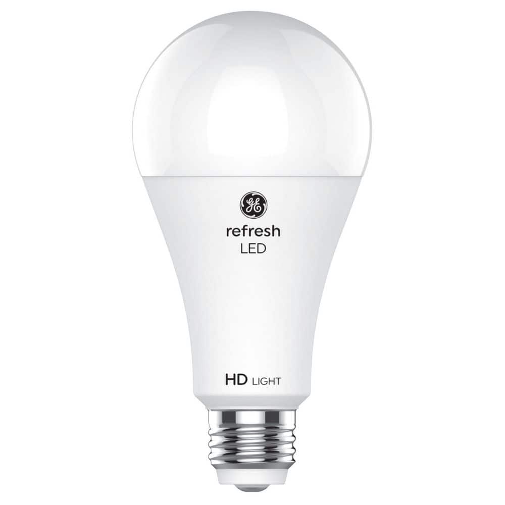 GE 50/100/150 3-Way A21 LED HD RERESH 5000K Daylight (1-Pack) 93129886 ...