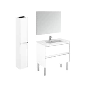WS Bath Collections Ambra Column 11.8 in. W x 9.3 in. D x 59.1 in. H ...