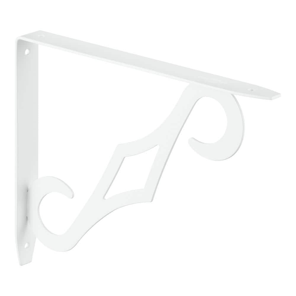 Everbilt Colonial 9.7 in. x 7.7 in. Warm WH Bracket 46407PHLHD - The ...