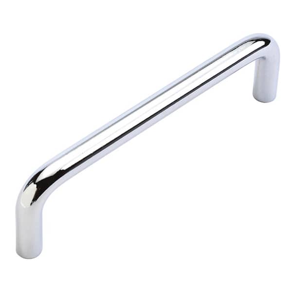 Hickory Hardware Wire Collection 4 in. (102mm) Chrome Cabinet Door and ...