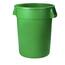 Carlisle Bronco 20 Gal. Green Round Trash Can Lid (6-Pack) 34102109