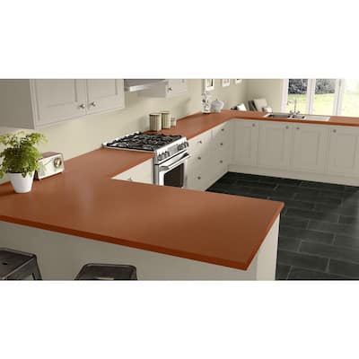 Orange - Laminate Sheets - Countertops - The Home Depot